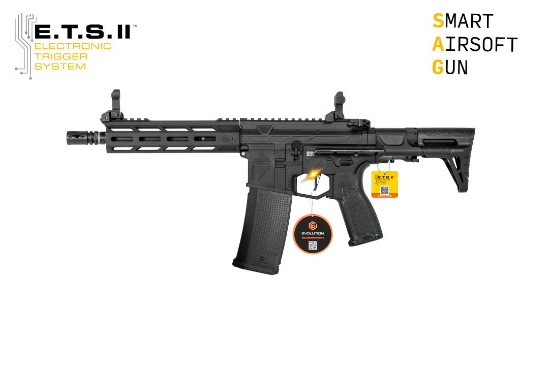 Airsoft Tüfek Evolution Ghost S EMR PDW Carbontech ETS *EC37AR-ETS ...